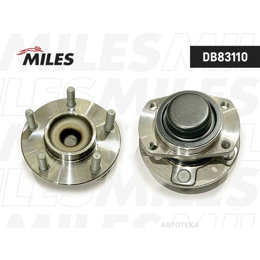 Ступица колеса задняя с подшипником CHRYSLER VOYAGER IV/DODGE CARAVAN IV 00-08 (GSP 9400112) DB83110 MILES DB83110