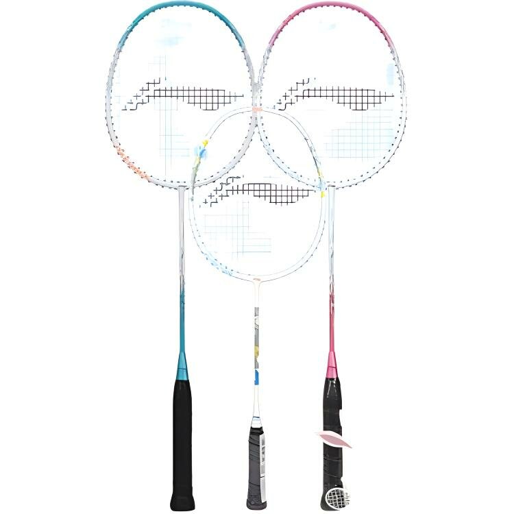 Ракетки для бадминтона для детей Li Ning Thunder KIDS Carbon Aluminum, одинарная ракетка 1137335821