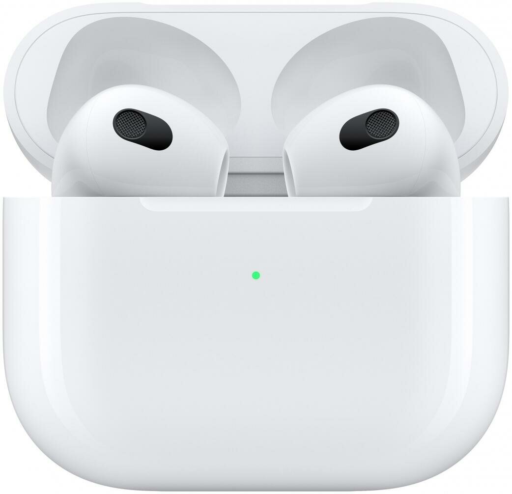 Беспроводные наушники Apple AirPods 3 (2022) с зарядным футляром