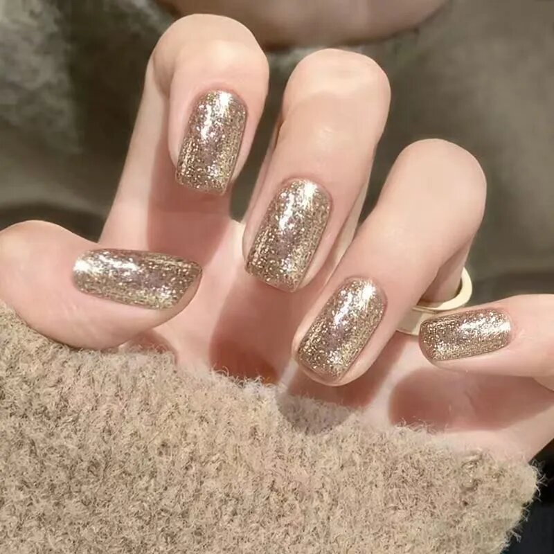 Лак Для Ногтей Лечебный Укрепляющий Светоотражающий Коричневый Fizz