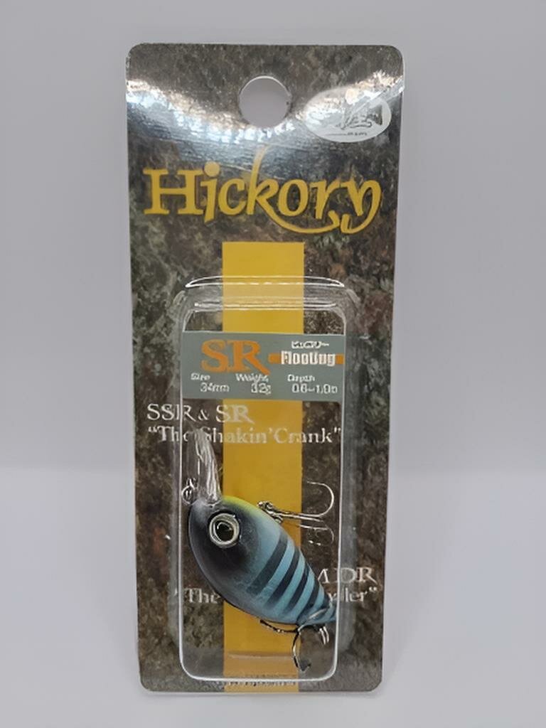 Воблер крэнк ZipBaits Hickory SR, 3.2 г, 34мм, плавающий мелководный