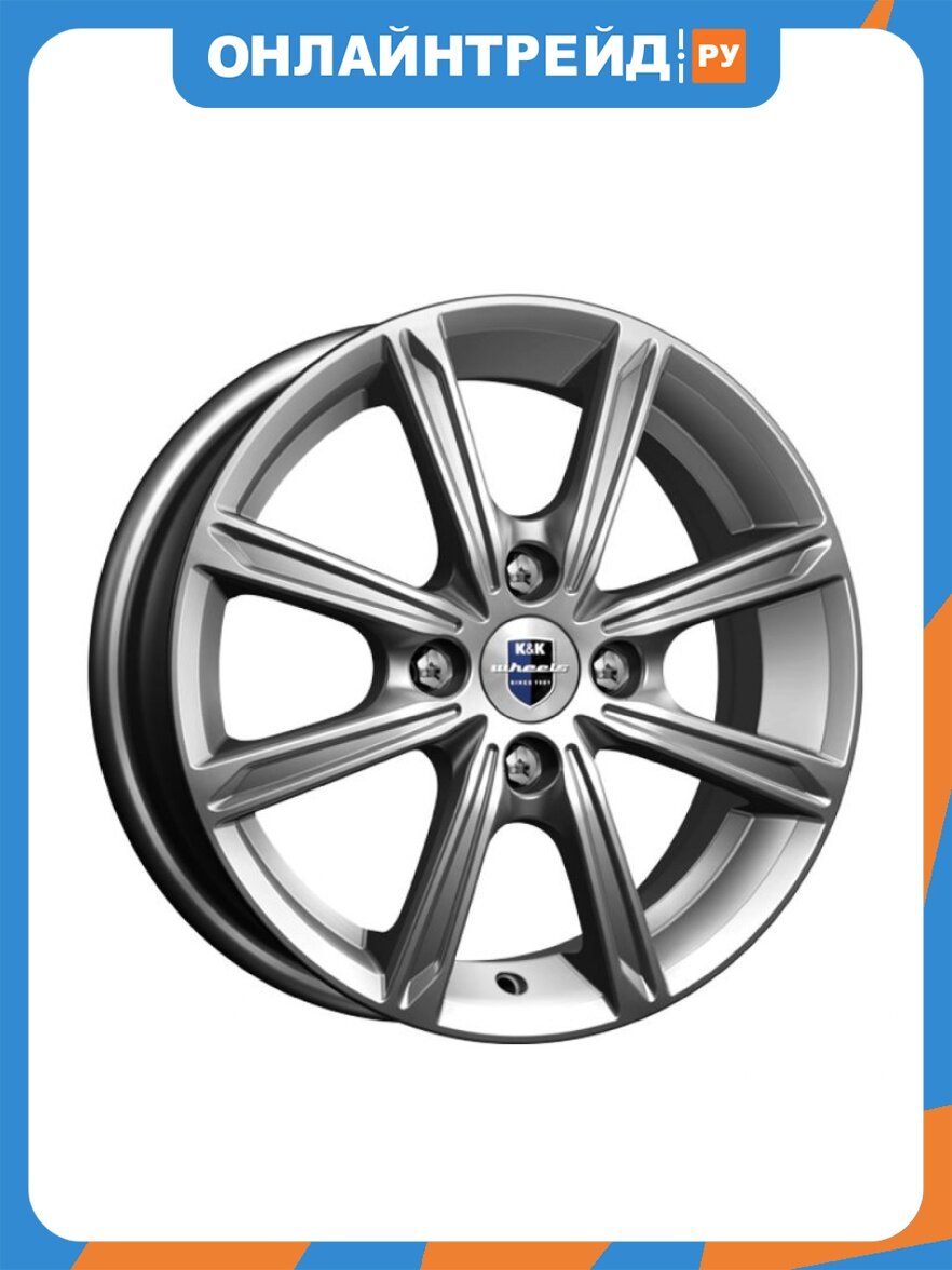 Диск K&k Флэш (КС698) 5x14/4x98 D58.5 ET35 Дарк платинум