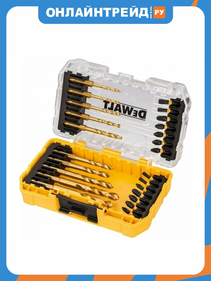 Набор бит и сверл Dewalt DT70748T FLEXTORQ (24 шт.)