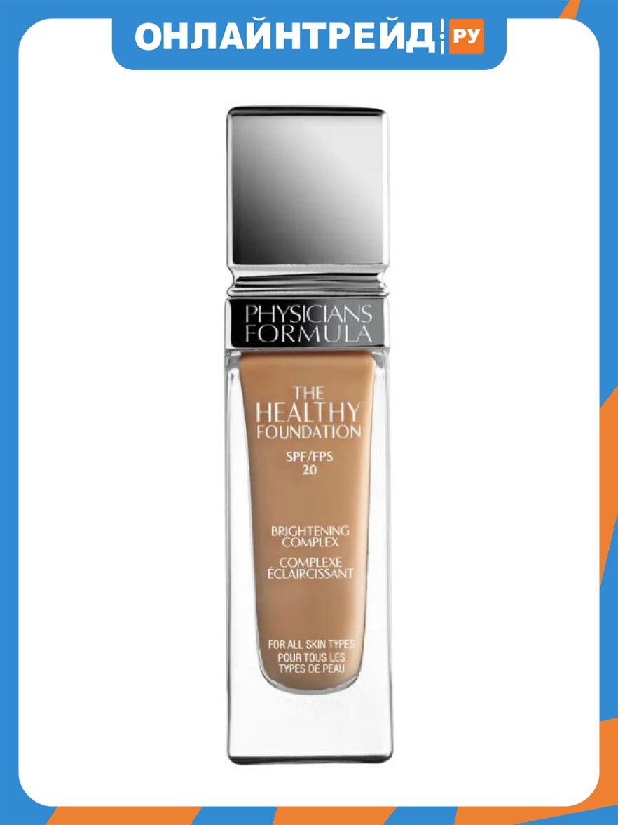 Тональная основа Physicians Formula PHYSICIАNS FORMULA The Healthy Foundation, тон средний теплый, 30 мл