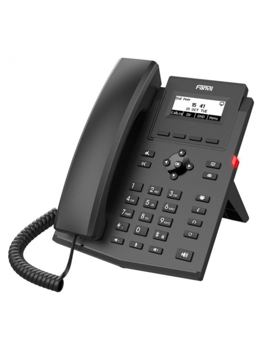 IP Телефон Fanvil X301G черный