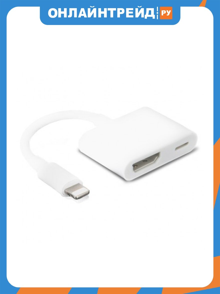 Адаптер Ks-is Lightning в HDMI с портом питания (KS-381)