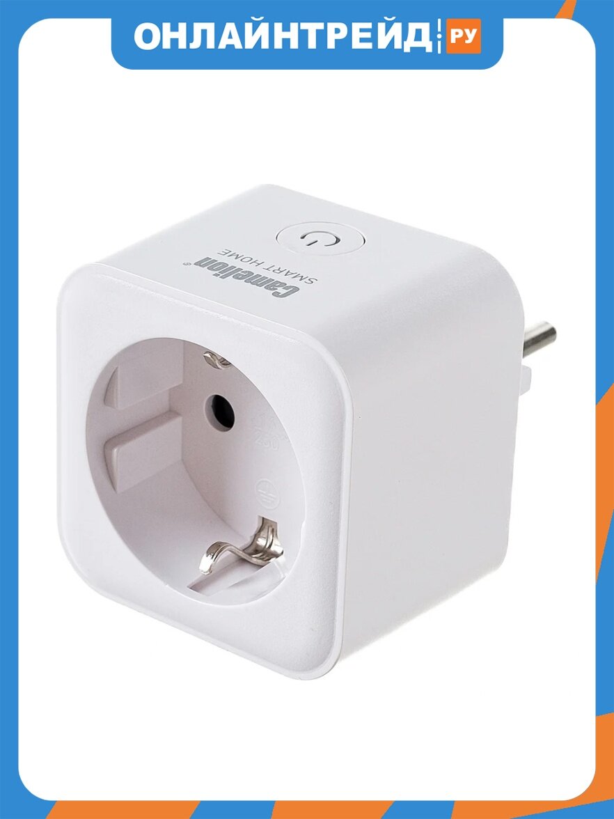 Умная розетка Camelion Smart Home BNS/SH-1/16A/WIFI, 4000Вт