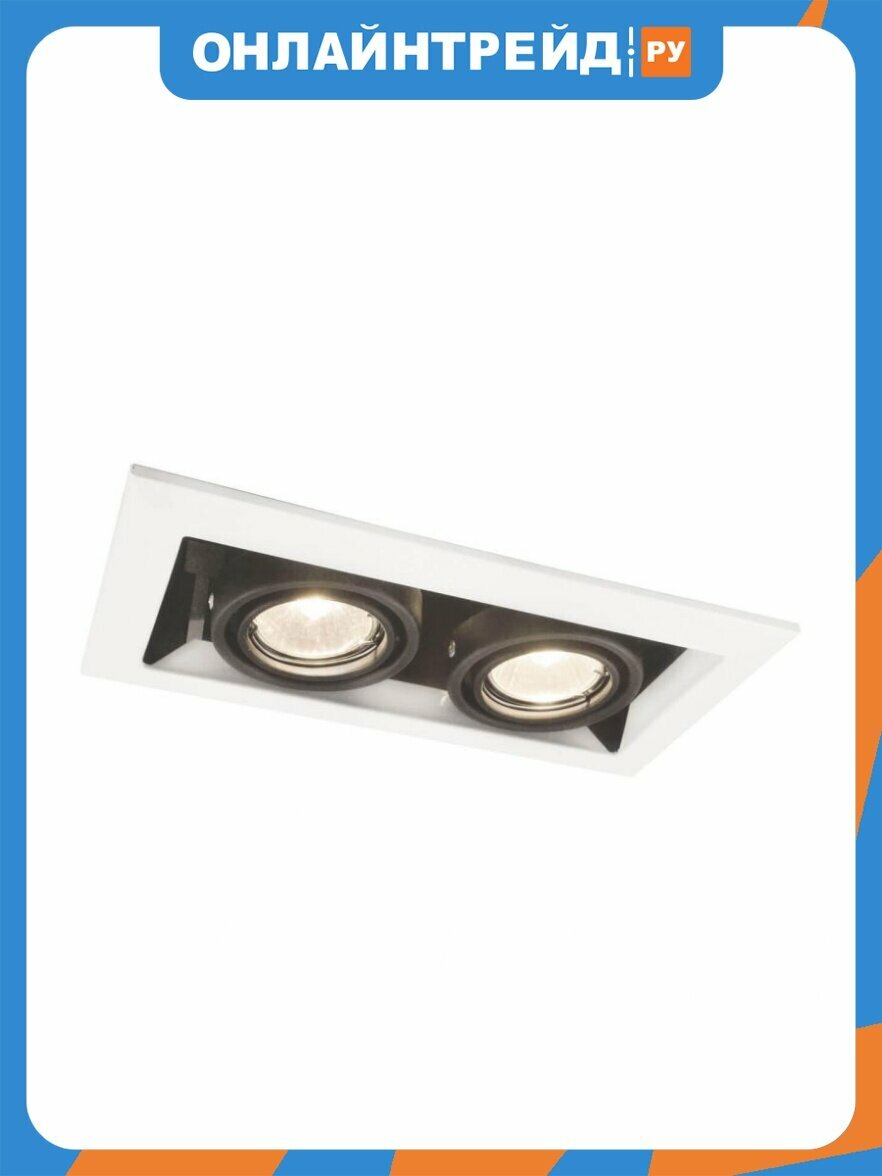 Встраиваемый светильник Arte Lamp Technika A5941PL-2WH.