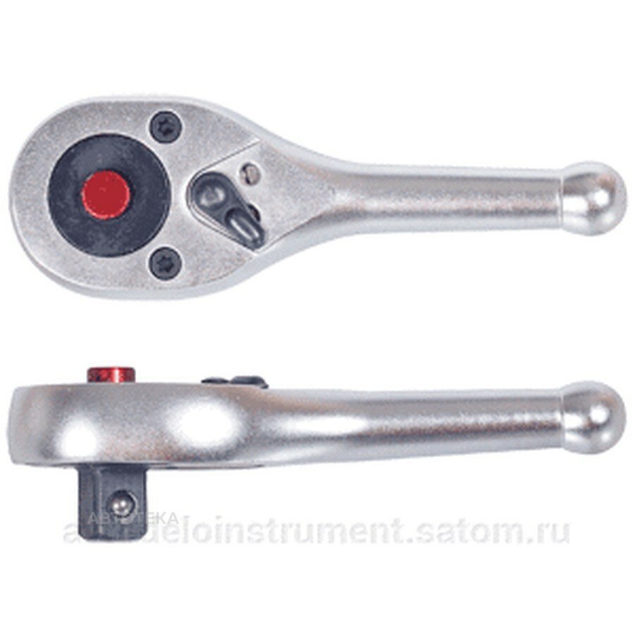 Трещотка 1/4"DR (укороченная L=115mm 45 зубцов 8град) АвтоDело () автодело 39767
