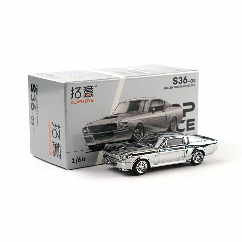 Игрушечный автомобиль PopRace Xcartoys Mustang GT500 1:64 (металлические и пластиковые детали) S36-03#