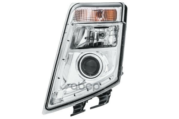 Фара! левая 24V H7/PY21W без регулировки с лампочками VOLVO FM/FH 09.05> HELLA арт. 1EL010478091
