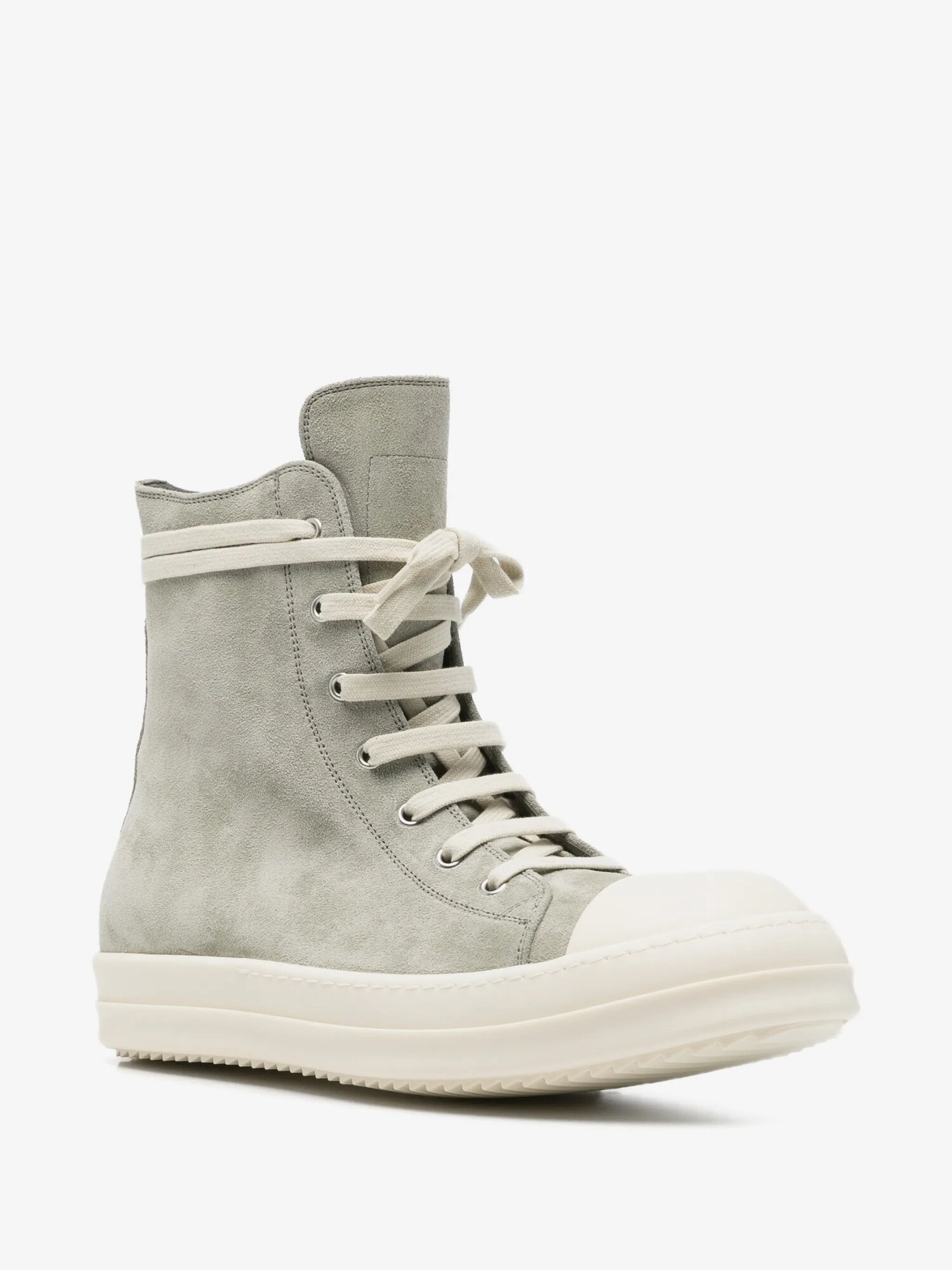 Кроссовки Rick Owens Lace-up leather sneakers, размер 41 EU — фото 1