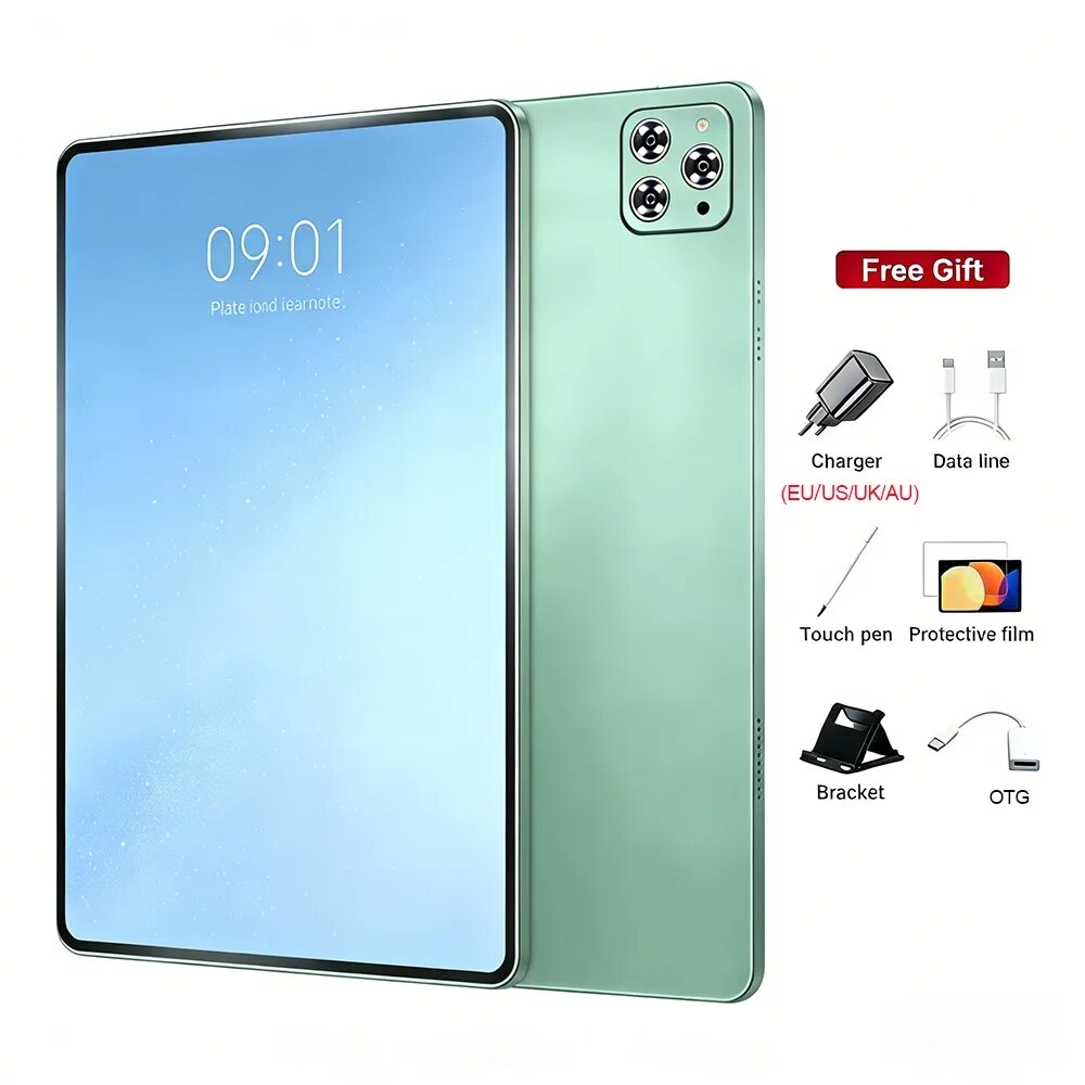 IPad Air Pro 12 дюймов с клавиатурой 22GB 1TB, Зеленый, Green