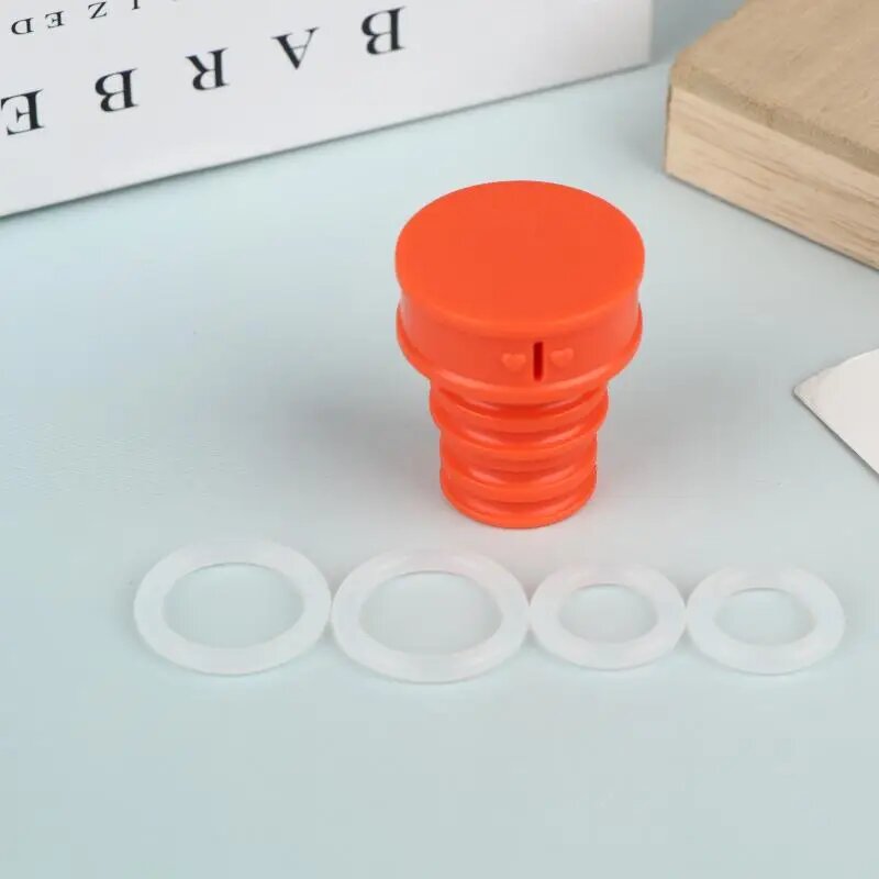 Портативная насадка для бутылки с водой, черная, прочная Оранжевый, Orange