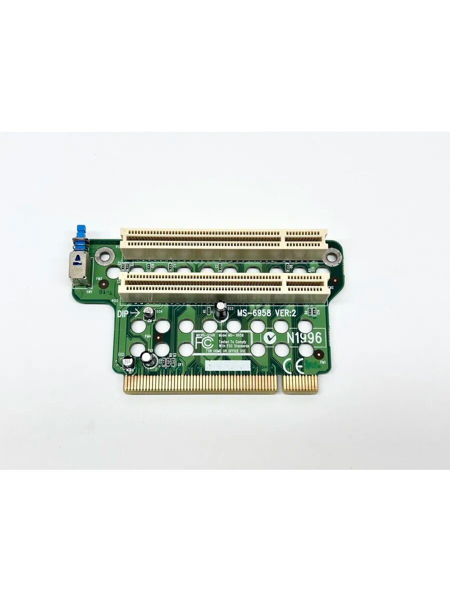Карта расширения на 2xPCI в слот PCI Microstar MS-6958