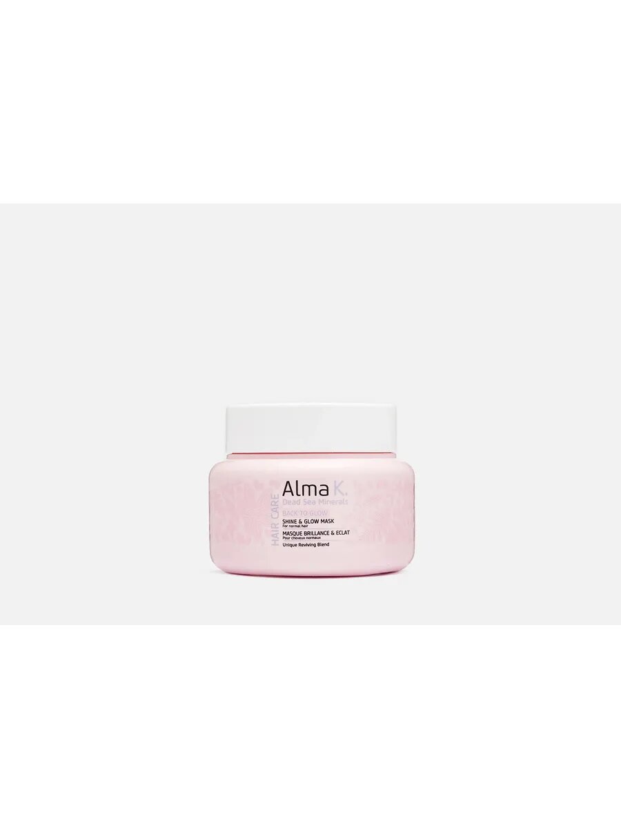 Alma K. SHINE & GLOW MASK Маска для блеска волос 200 мл