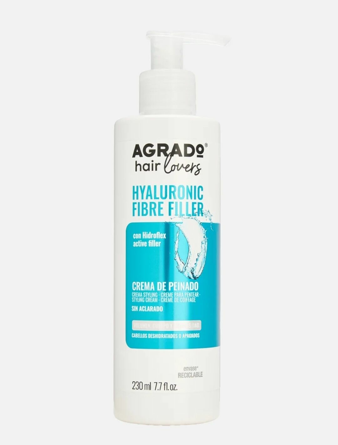 Крем для укладки AGRADO hyaluronic fibre filler