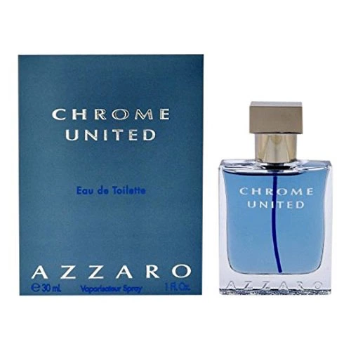 Туалетная вода для мужчин Azzaro Chrome United 30 мл - Азаро Хром Юнайтед одеколон