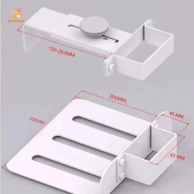 Подвесное крепление для ПК 65*45MM Использование квадратной ноги рис. реакционер