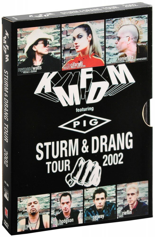 KMFDM: Strum And Drang Tour 2002 (DVD) (ДВД диск, DVD Box + картон)