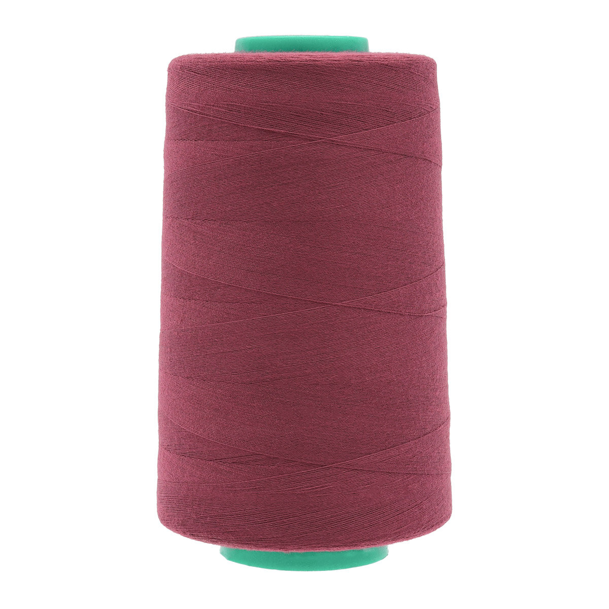 Нитки промышленные 40/2, универсальные, 5000ярд, Bestex (K421 темно-вишневый)