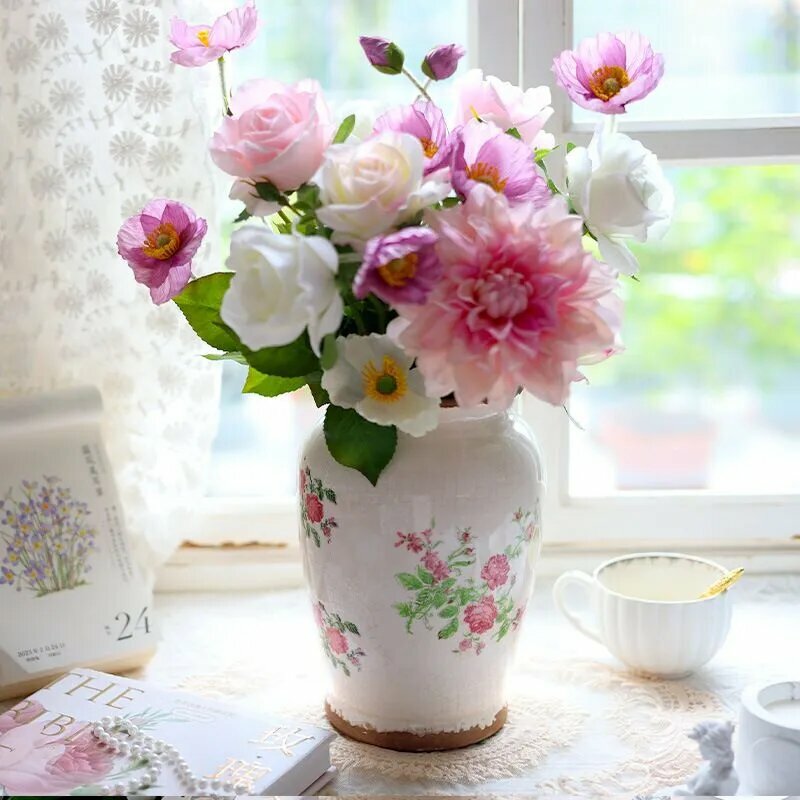 Ваза "Винтажная ваза", 20 см , Керамика, 1 шт