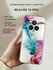 Чехол на Realme 14 Pro / Реалми 14 Про с принтом "Розовые разводы рисунок"