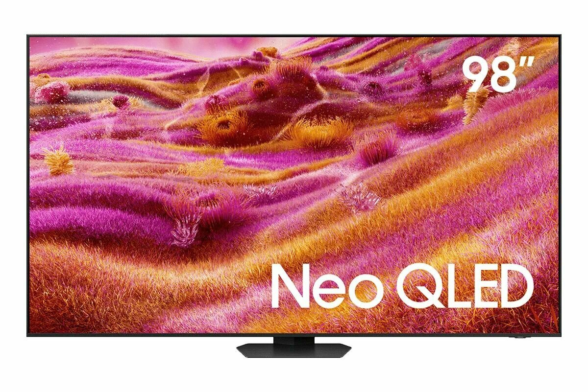Телевизор Samsung QE98QN90FAU, экран 98", разрешение 3840x2160, 4K, VA, 165Гц