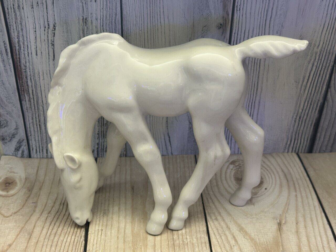Статуэтка Конь Лфз Фарфор премиум класса 1960 год винтаж