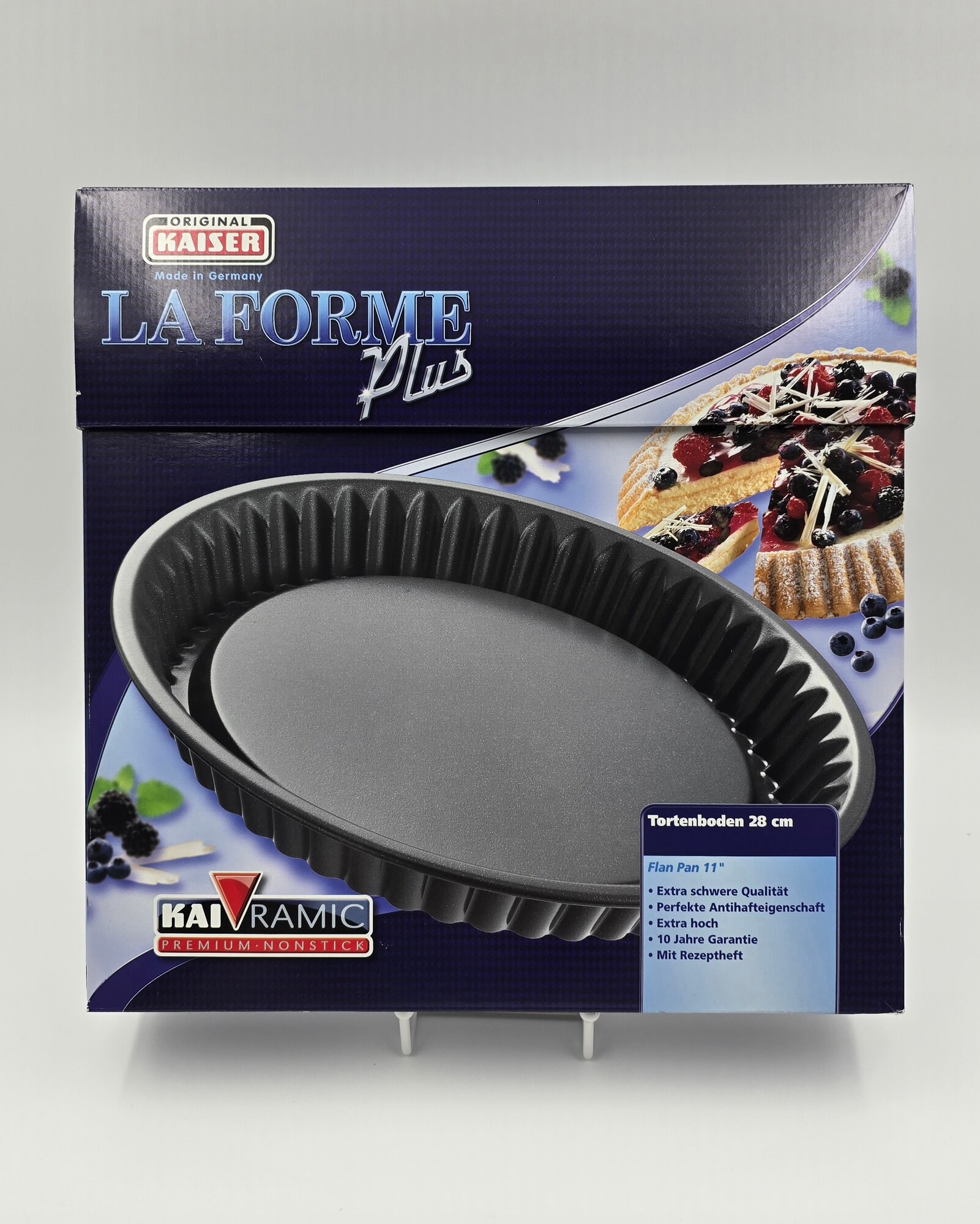Форма для выпечки Kaiser "La Forme Plus", керамическое антипригарное покрытие, 28 см