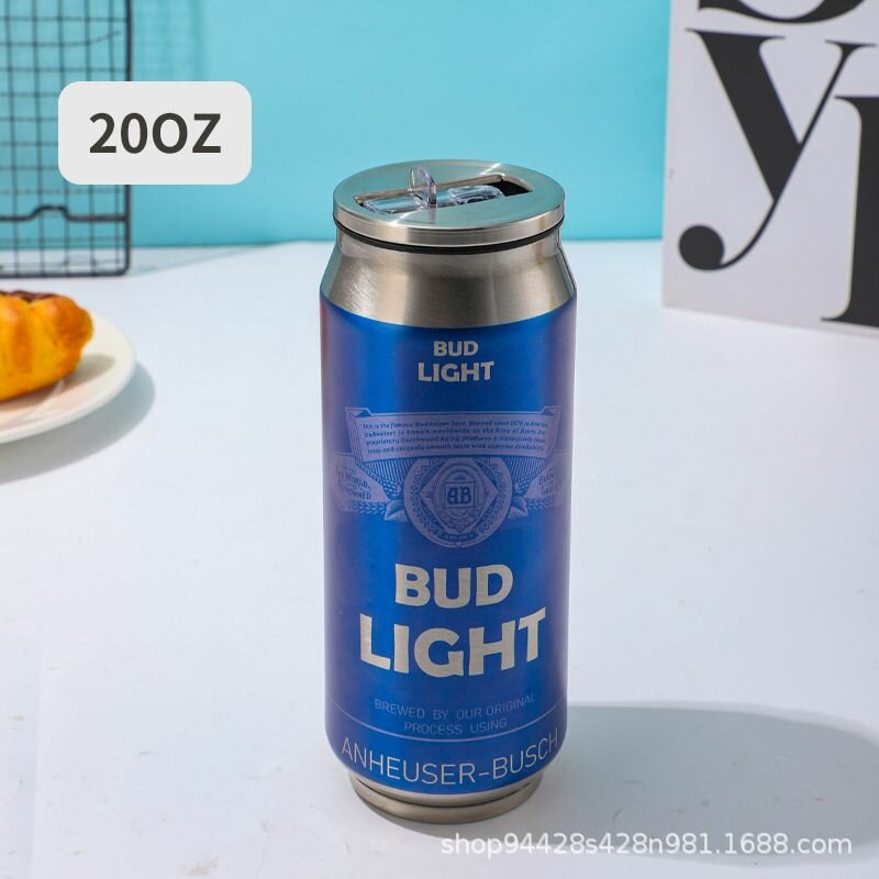 Автомобильная кружка в форме банки Coca-Cola, 480 мл.