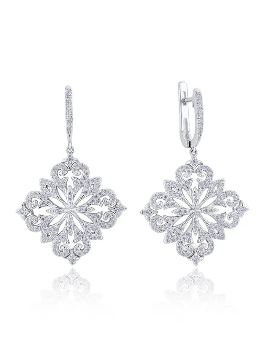 Серьги, серебро, 925 проба