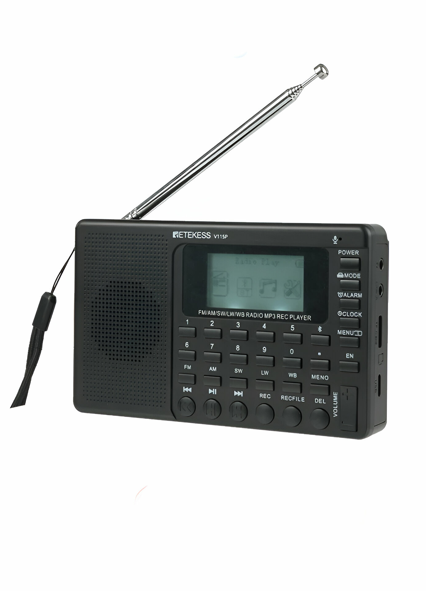 Портативное радио Retekess V115P