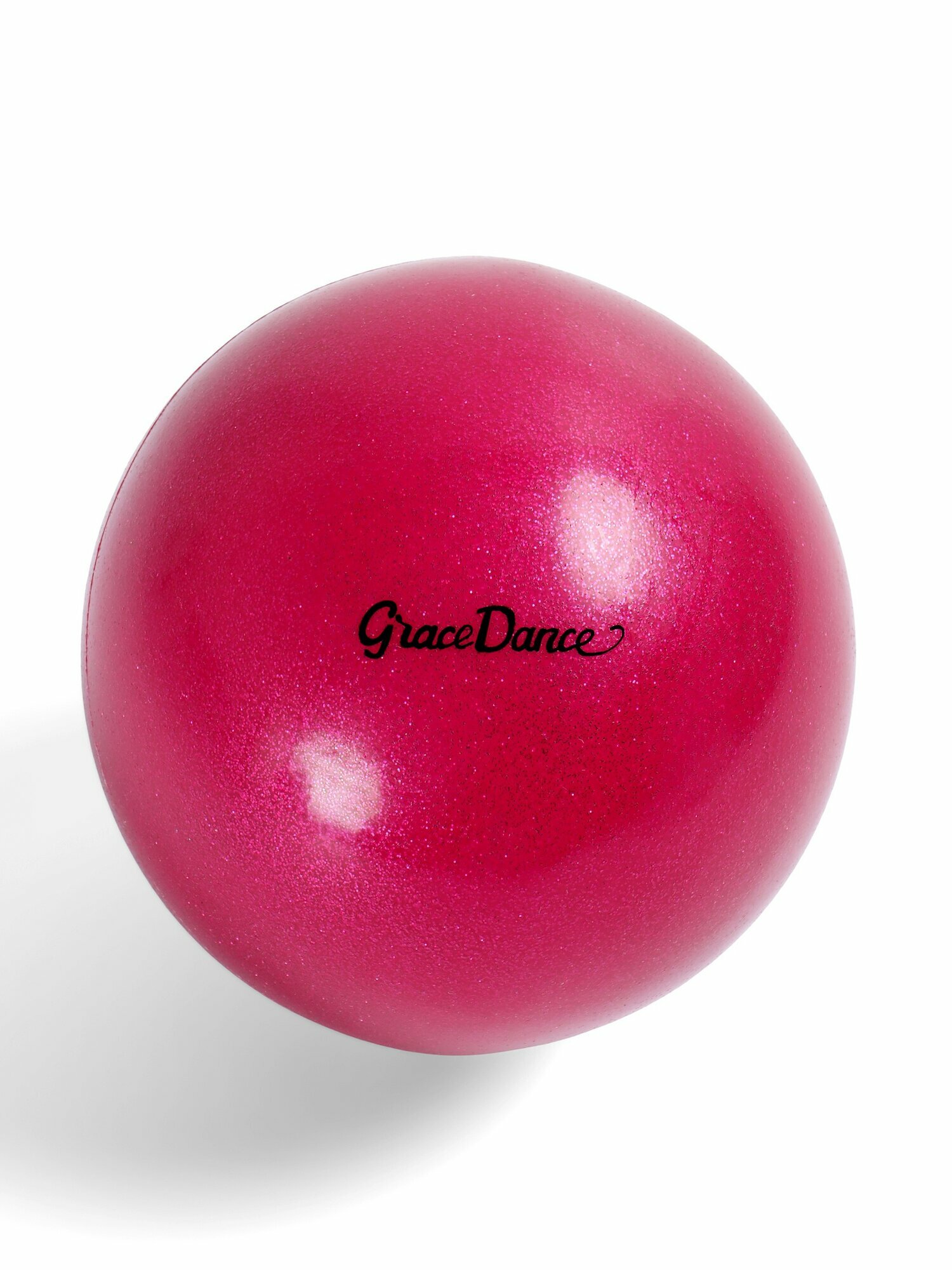 Мяч для художественной гимнастики Grace Dance, 16 см, фуксия