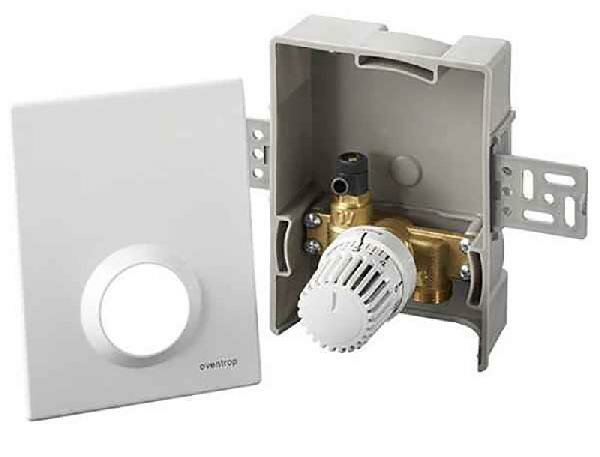 Терморегулятор OVENTROP Unibox RTL с термостатом, регулирование температуры обратного потока белый 3/4 ЕК (1022735)