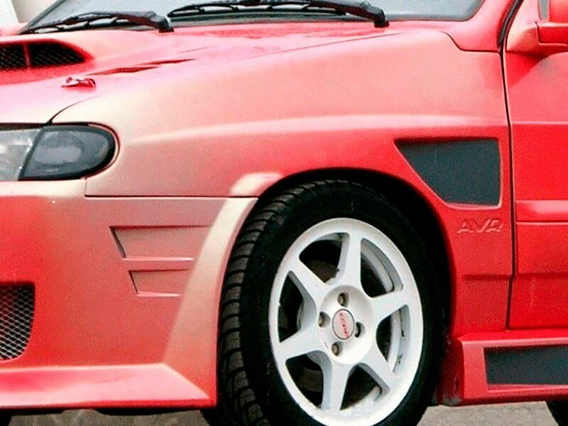 Крылья пластиковые AVR для ВАЗ 2114-2115 (неокрашенный) комплет 2 ШТ