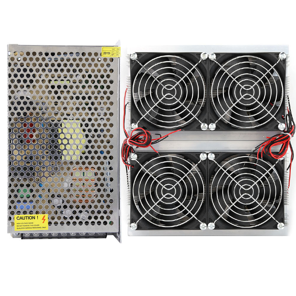 XD2030 12V 20A 220W 4-жильный полупроводниковый холодильный блок с блоком питания
