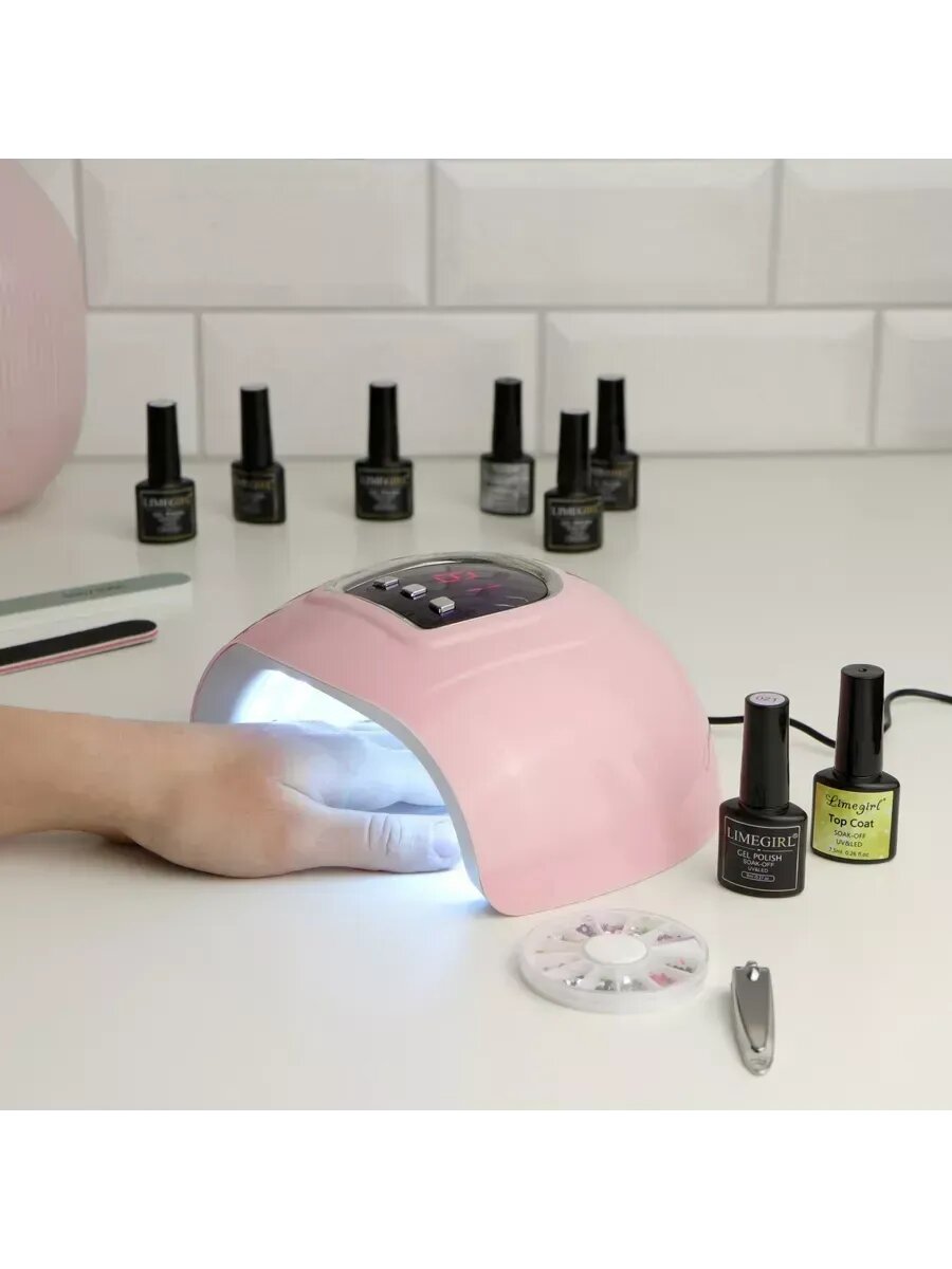 Набор для маникюра Лампа для маникюра инструменты лаки