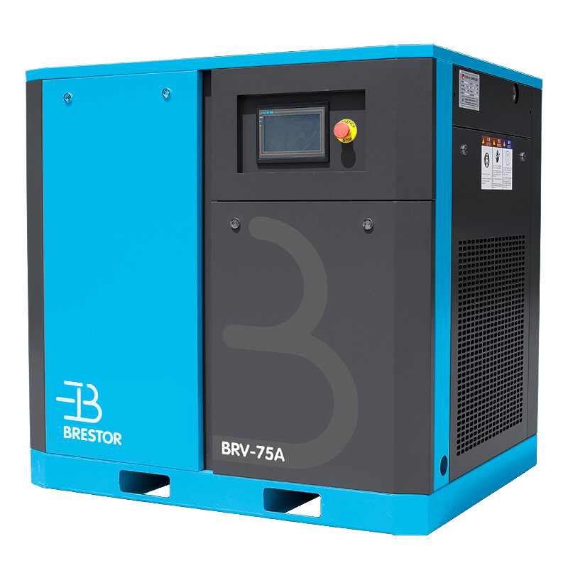 Компрессор винтовой BRV-75A (12,6м3/мин при 8бар; маслозаполненный) Brestor