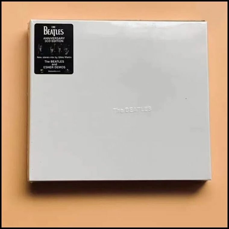THE BEATLES White Album-3CD (подарочное издание альбома, коллекционное издание)