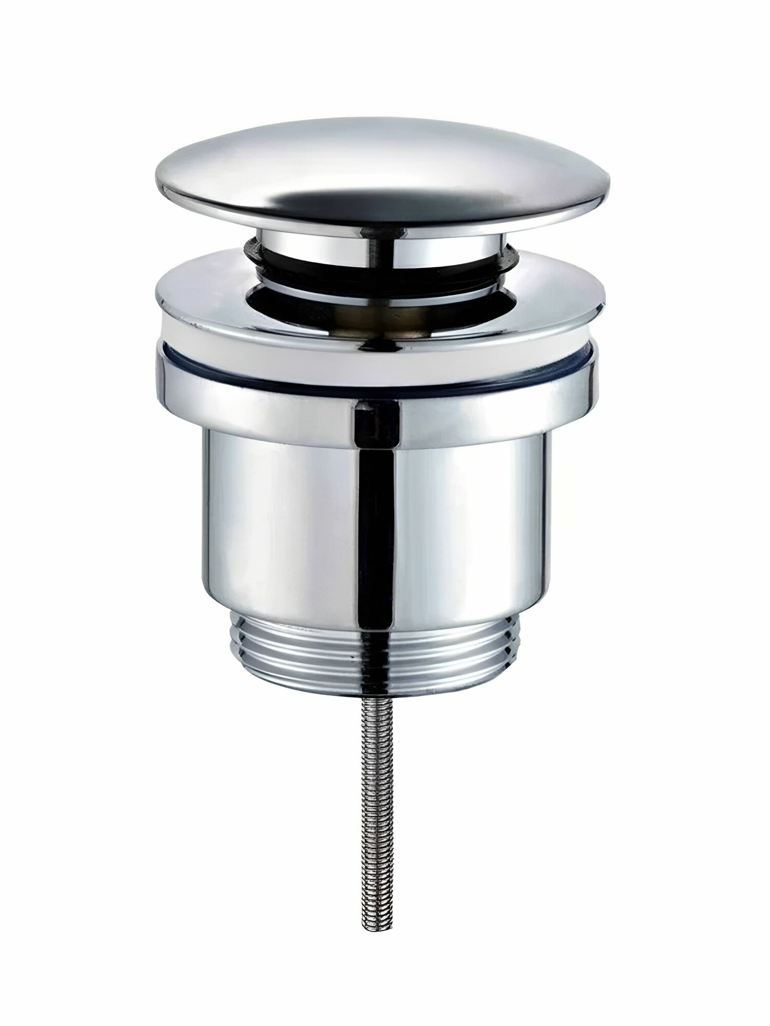 Донный клапан без перелива, хром