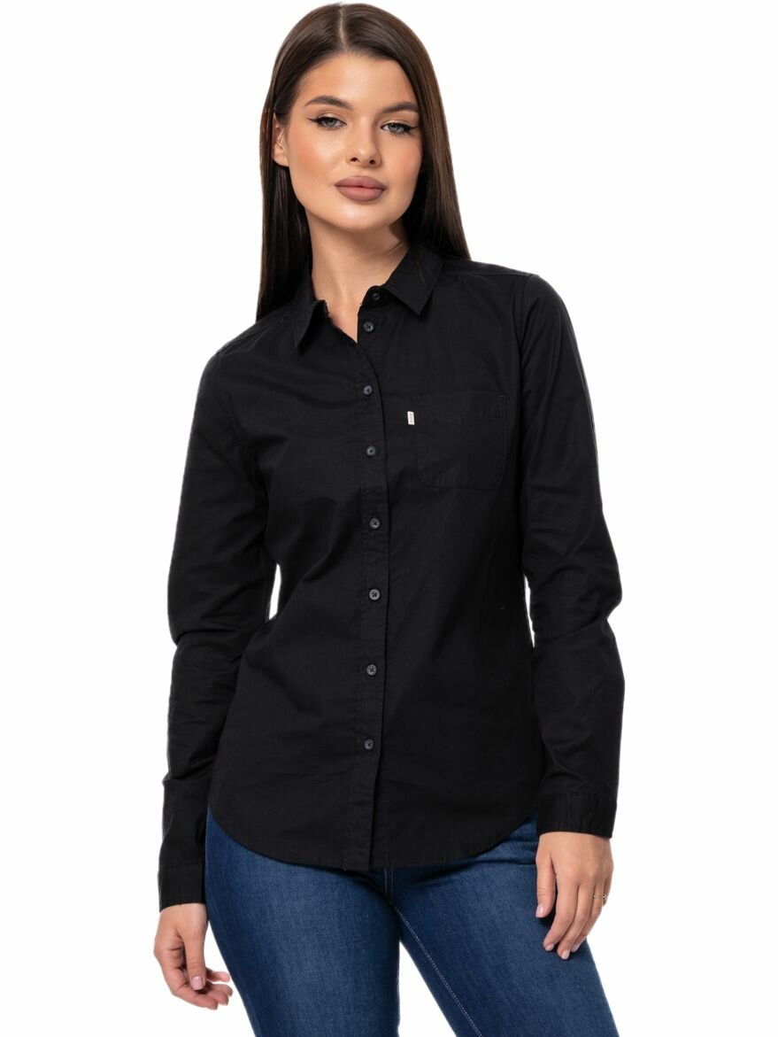 Рубашка Women Long Sleeves Poplin Shirt
