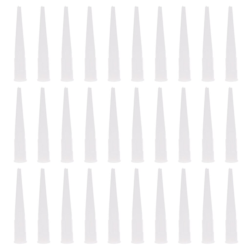 30 шт./набор наконечников для пистолета для герметика для колбасных изделий, конусные насадки для шпателей, насадки для герметика для колбасных изделий и пистолетов для герметика для колбасных изделий