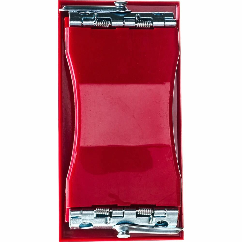 Брусок для шлифования, 160х85 мм, пластиковый с зажимами MATRIX 75820