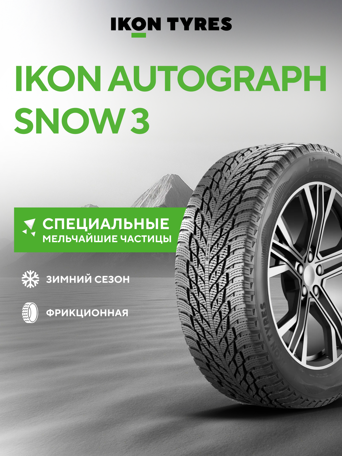 Шины зимние Ikon Tyres Autograph Snow 3 205/55 R16 94R XL