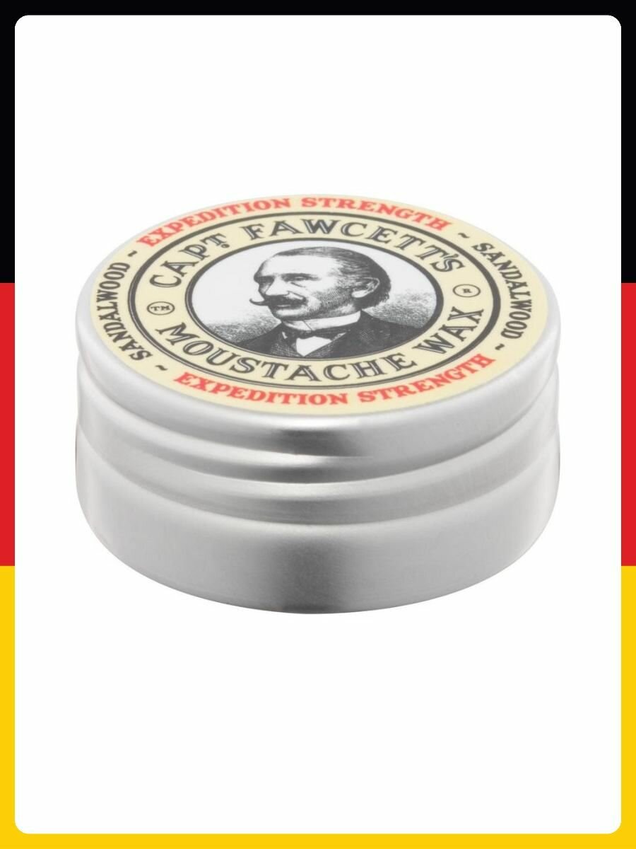 Средство для ухода за бородой CAPTAIN FAWCETT Expedition Strength Moustache Wax, 15 мл