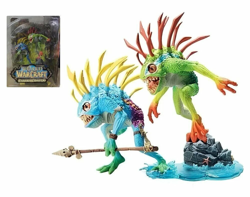 Фигурка Варкрафт Мурлок / World of Warcraft Fish eye & Gibbergill murloc (16см)