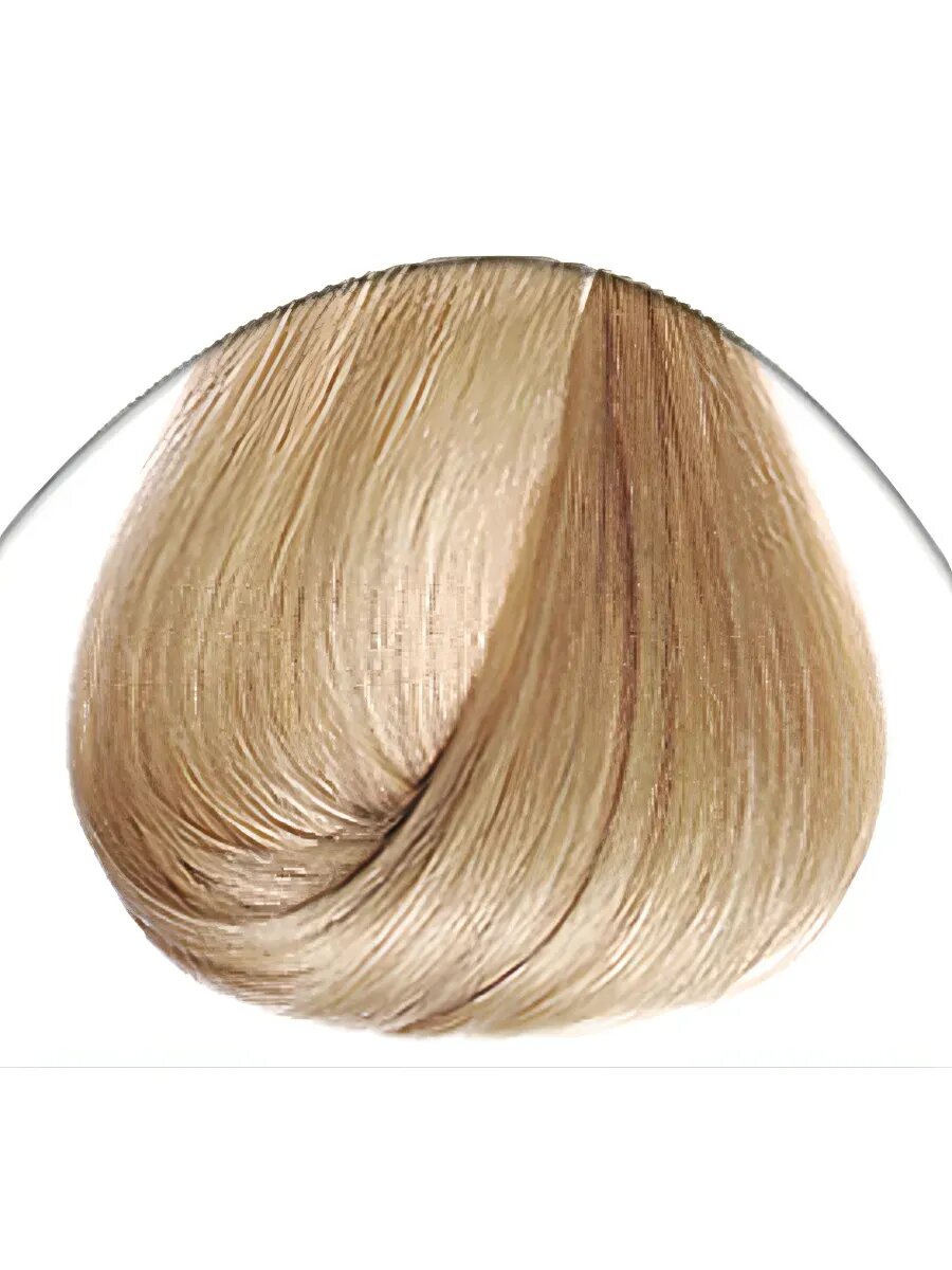 Стойкая крем-краска тон "Яркий блонд коричневый 10.7"