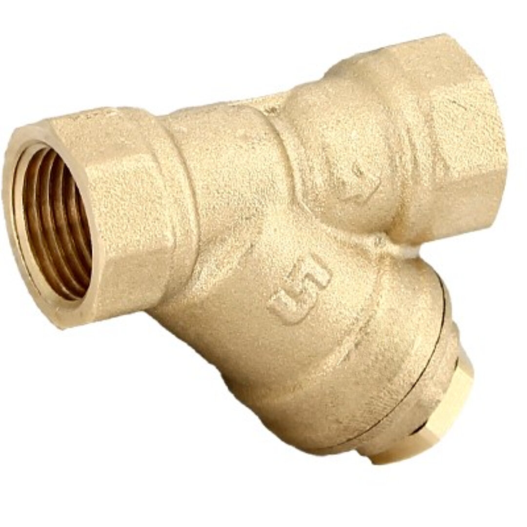 Фильтр косой ВР 3/4" с магнитом, 600 мкм, латунь UNI-FITT OPTIMAL (213G3001)