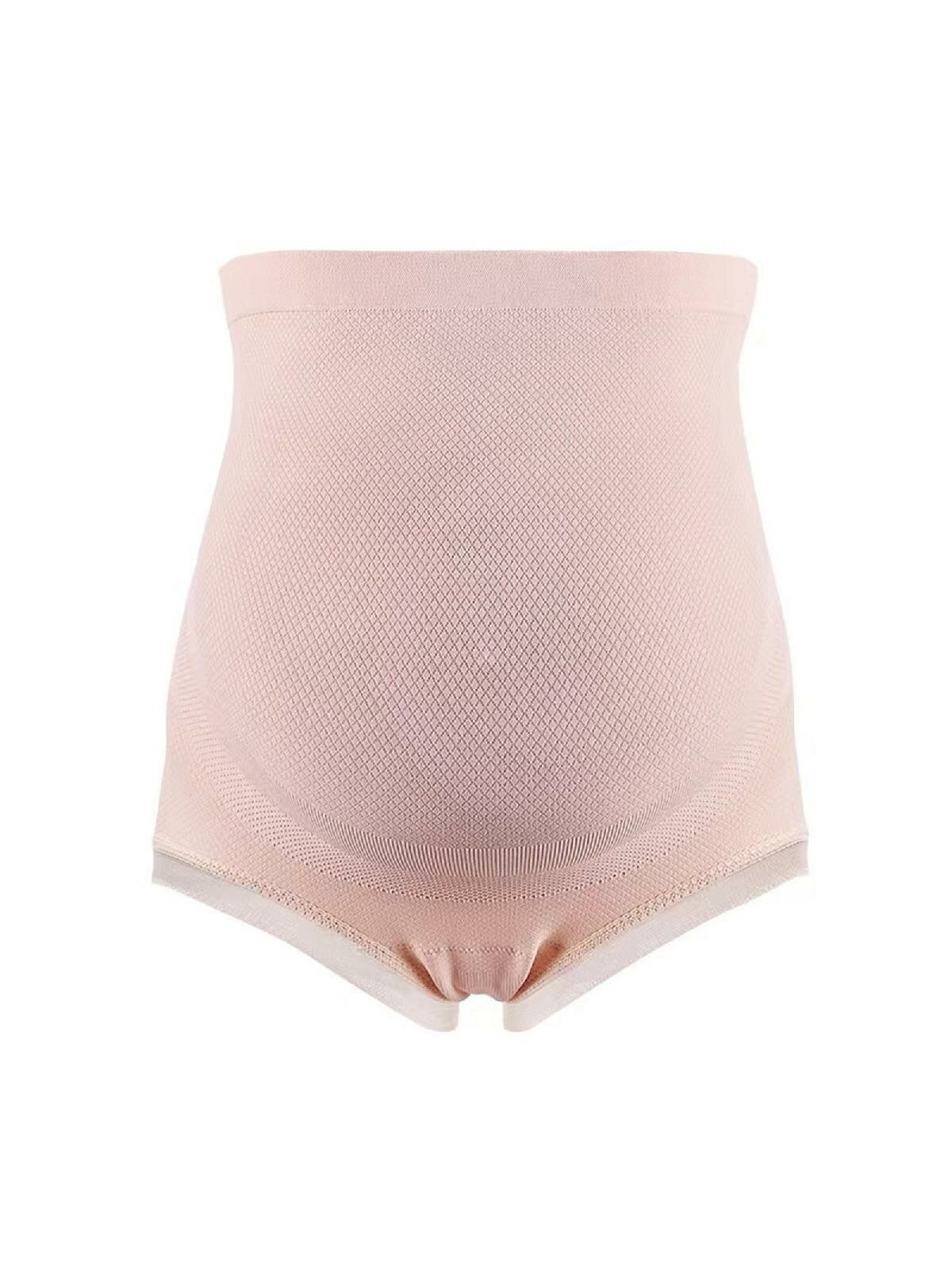 Удобные трусики для поддержки живота, дышащий нейлоновый дизайн для беременных женщин